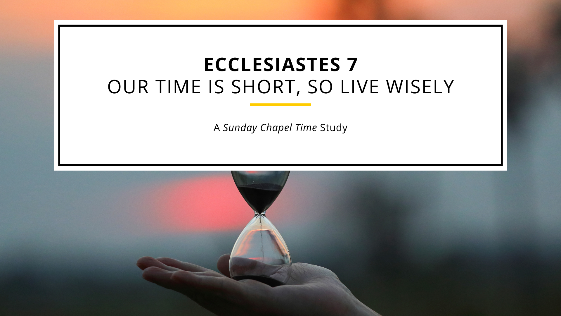 Our Time is Short, So Live Wisely: On Death and Living Well - Salty Gaijin